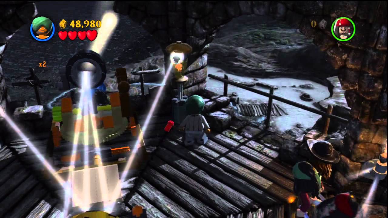 Lego Pirates of the Caribbean,On Stranger Tides Stage 3 White Cap Bay ...