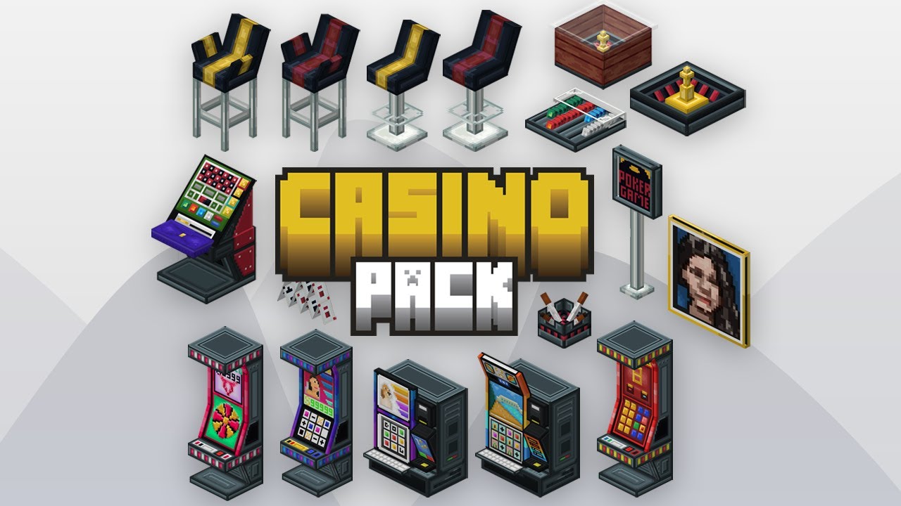Casino Decoration Volume 2 Minecraft Models - YouTube