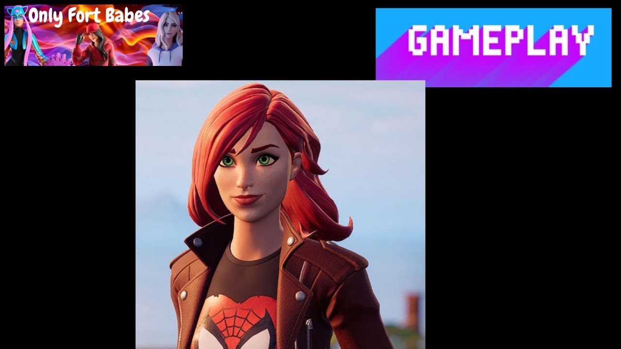 VOICEOVER gameplay by "the real" OFB - Fortnite Mary Jane Watson Skin ...