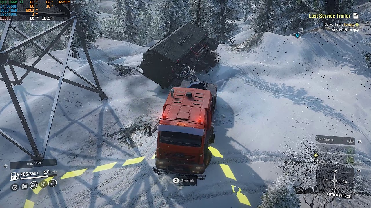 SnowRunner Walkthrough Part 96 - "Lost Service Trailer" [2160p60] - YouTube