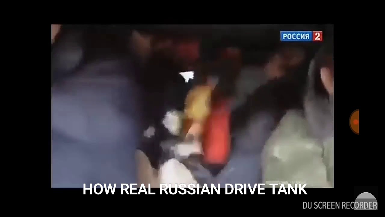 How real russian drive tank - YouTube