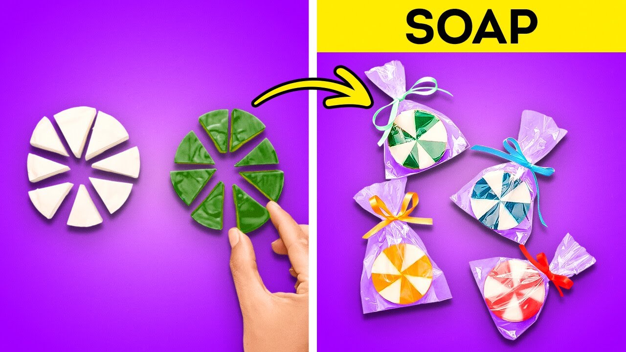Awesome DIY Soap Ideas And Creative Soap Crafts - YouTube