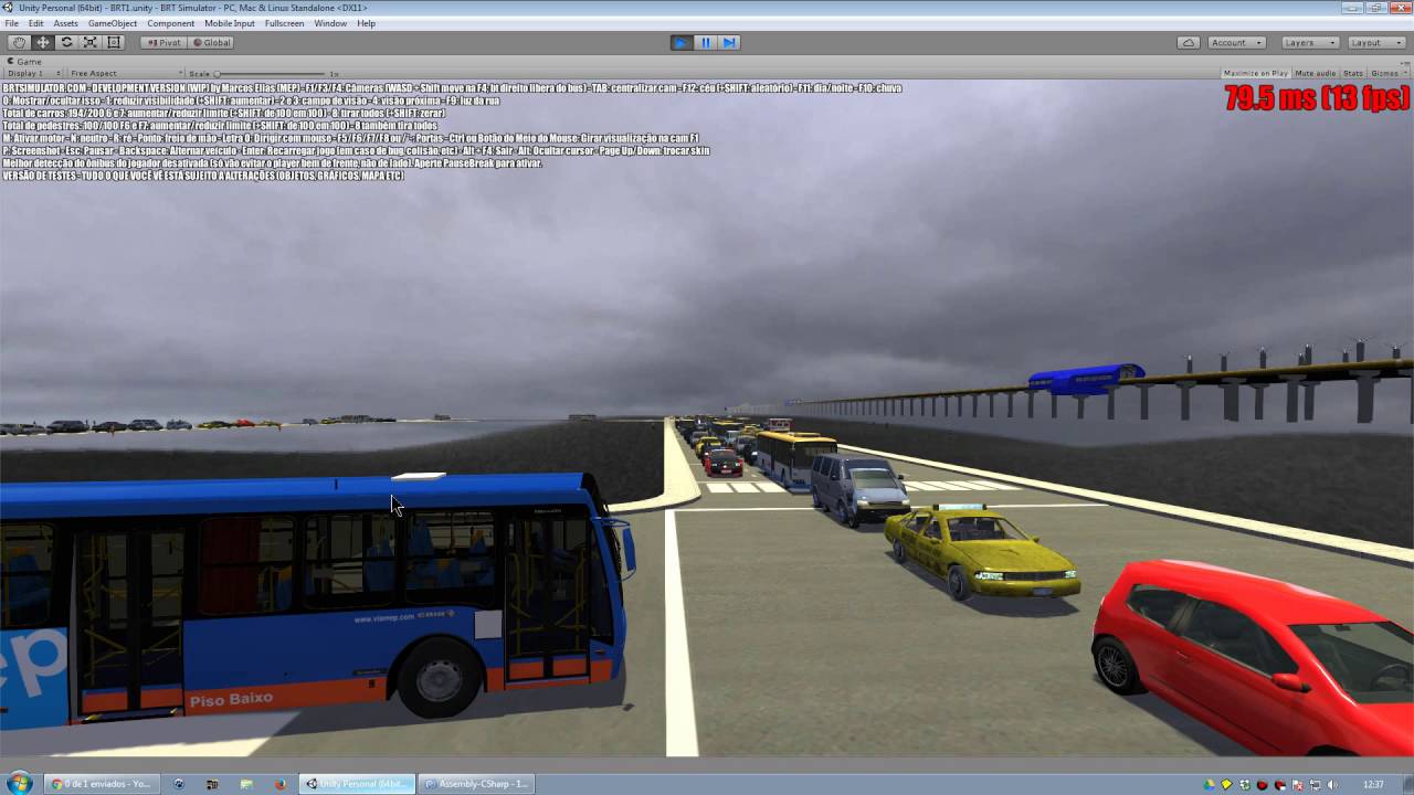 Mais melhorias no tráfego AI no BRT Simulator! - YouTube