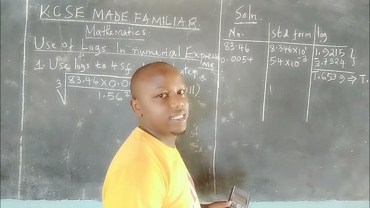 KCSE MADE FAMILIAR MATHEMATICS USE OF LOGARITHMS IN SOLVING NUMERICAL kcse-made-familiar-mathematics-use-of-logarithms-in-solving-numerical