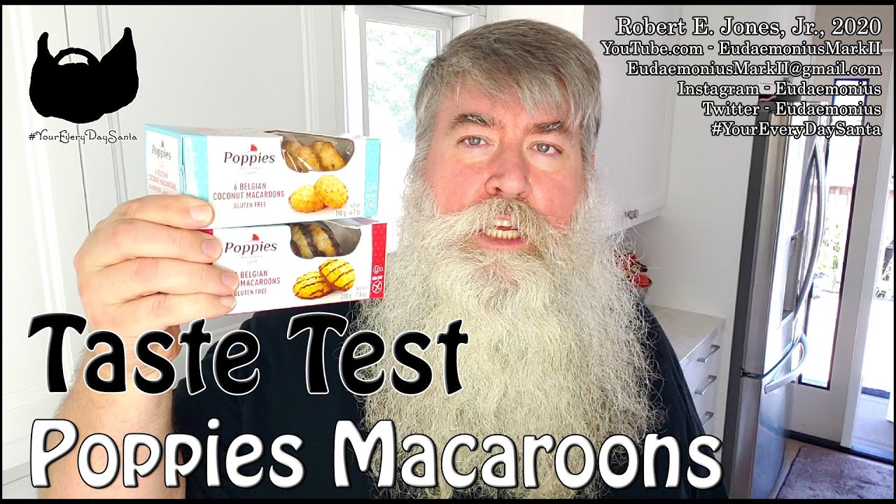 Taste Test - POPPIES COCONUT MACAROONS - Day 18,519 - YouTube