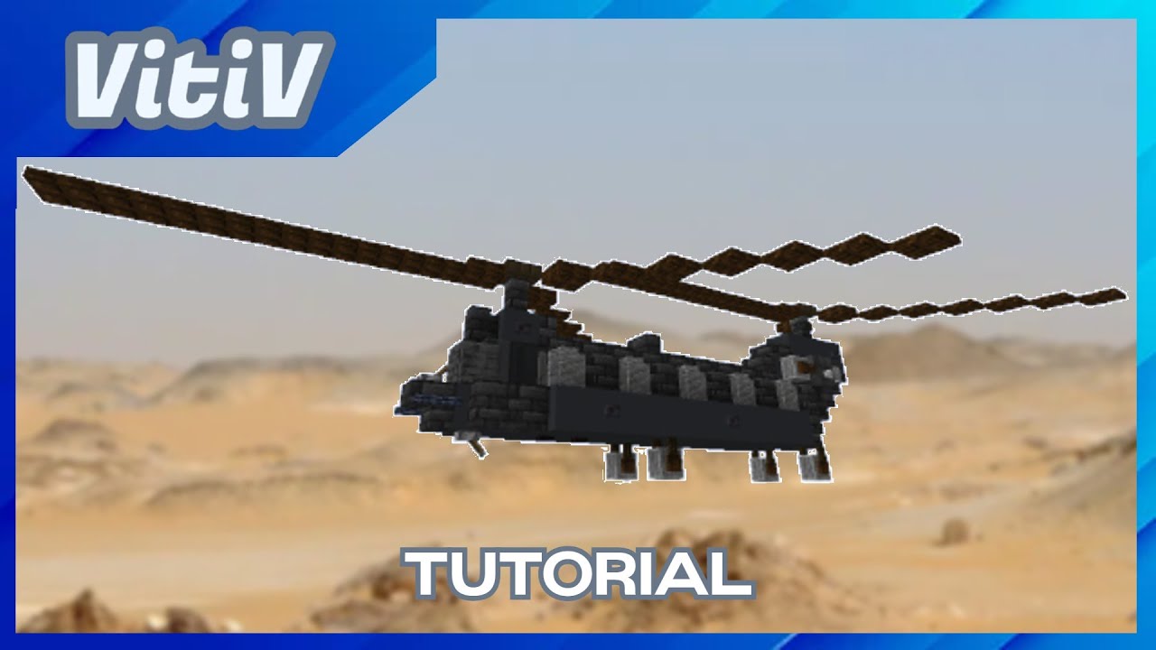 United States Army Boeing MH-47 Chinook 'Mount Hope III' in Minecraft ...