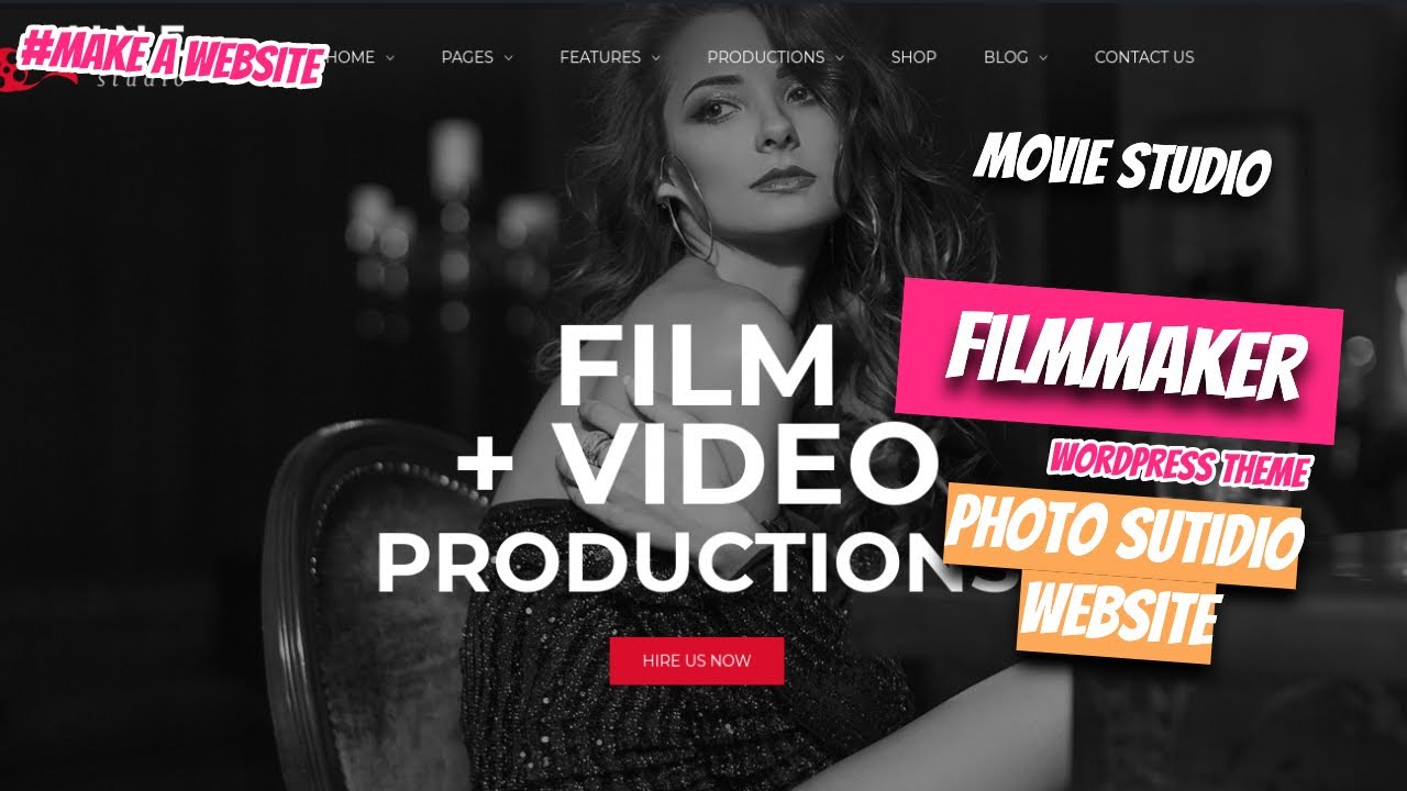 Movie Production House, Filmmaker Website | Filmmaker, Photography ...