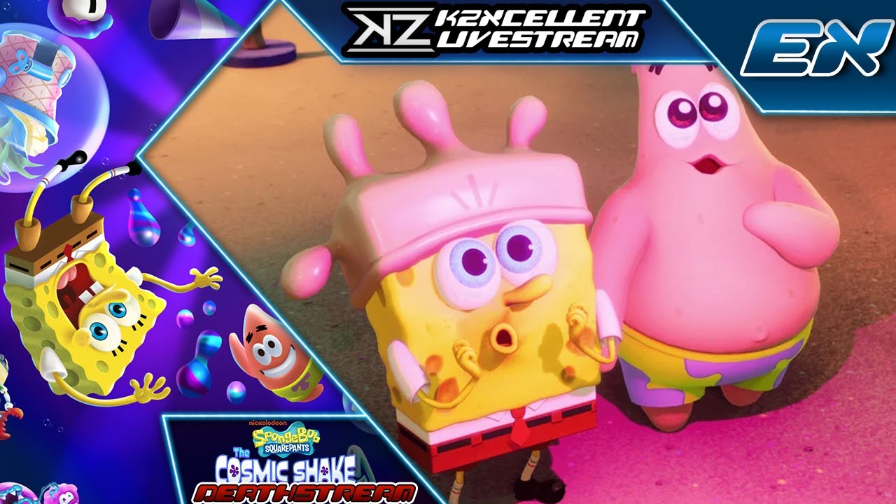The Spongebob Squarepants: The Cosmic Shake Deathstream | KZXcellent ...