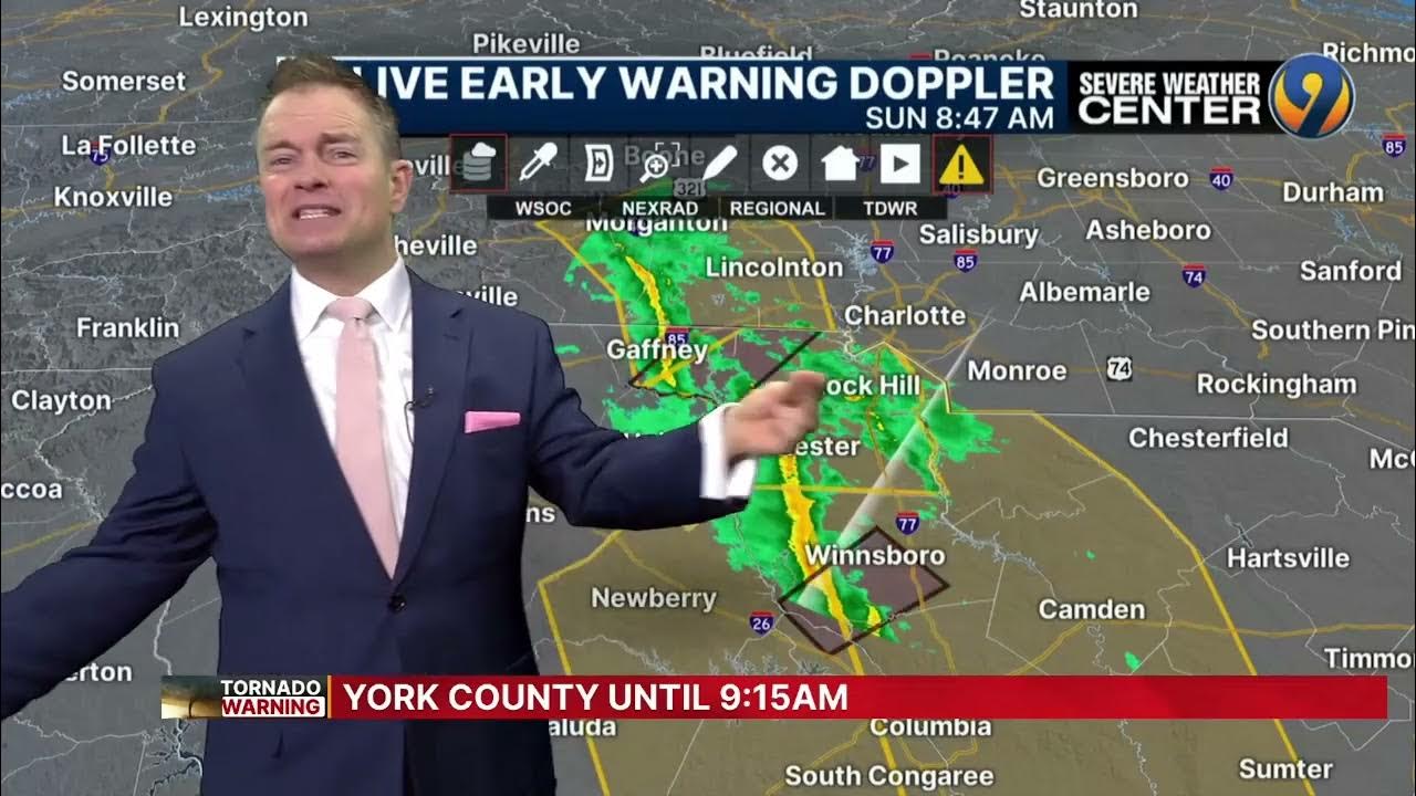 WSOC Severe Weather Coverage December 29, 2024 - YouTube