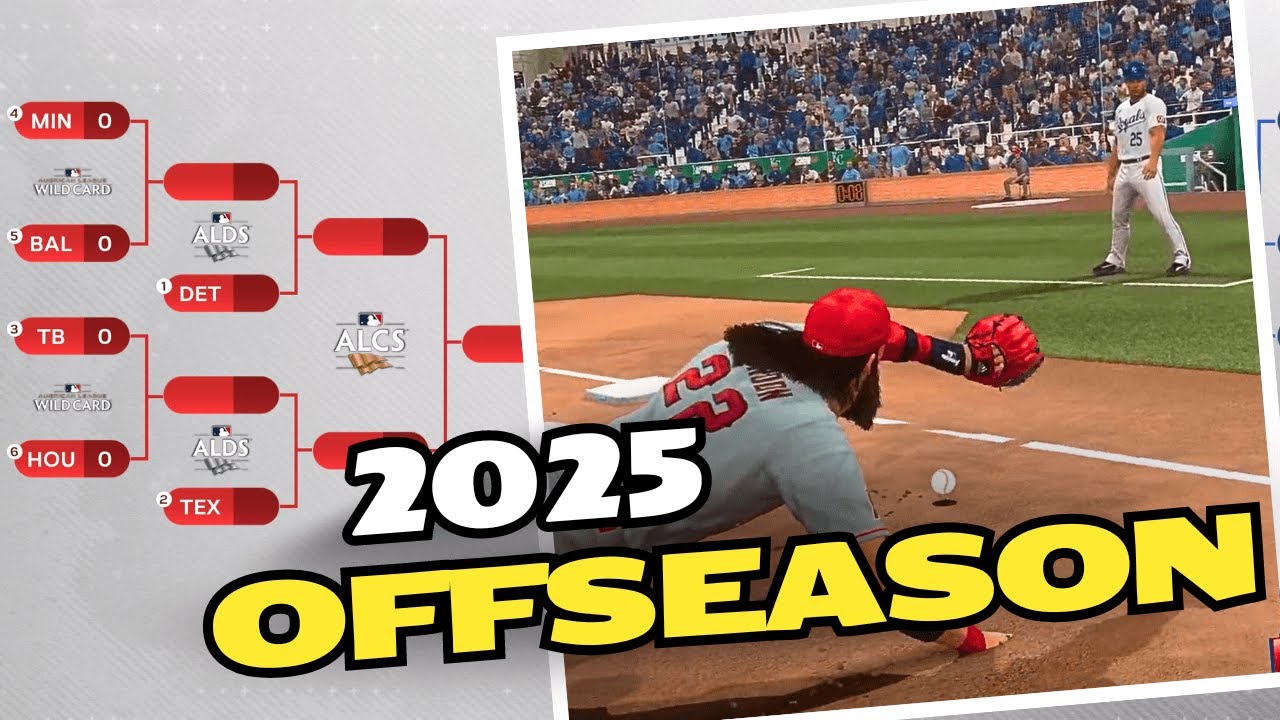 Road To The Show 2025 Offseason Recap - MLB The Show 24 - YouTube