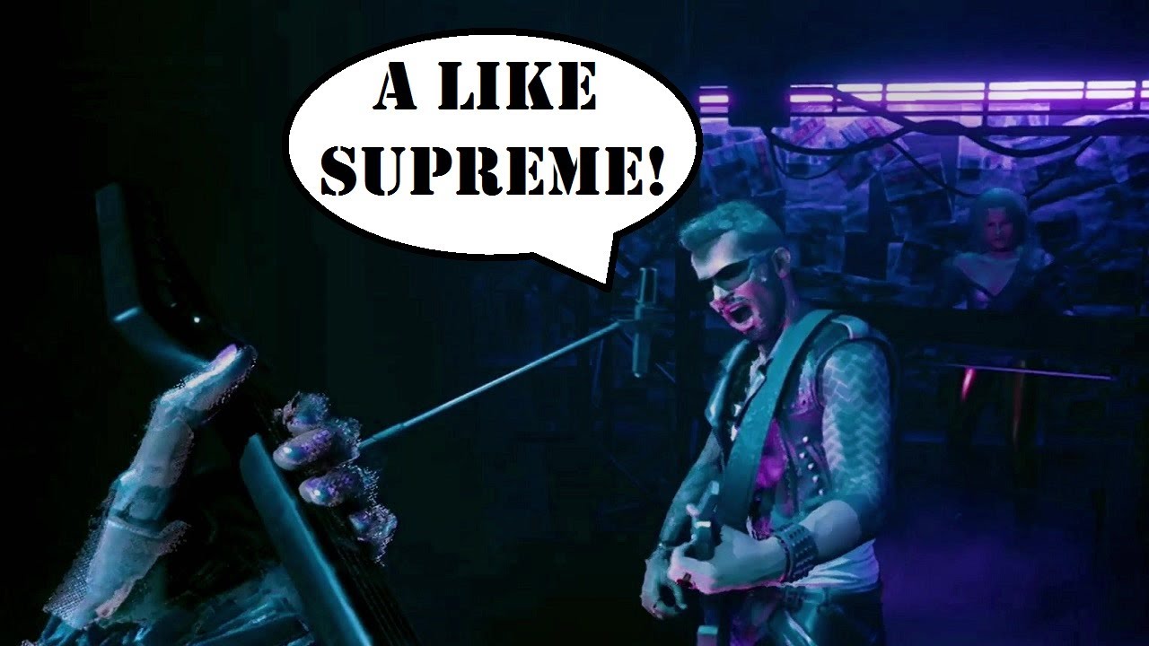 "A Like Supreme" in HD! Kerry Eurodyne, V, & the band! (SAMURAI song in ...