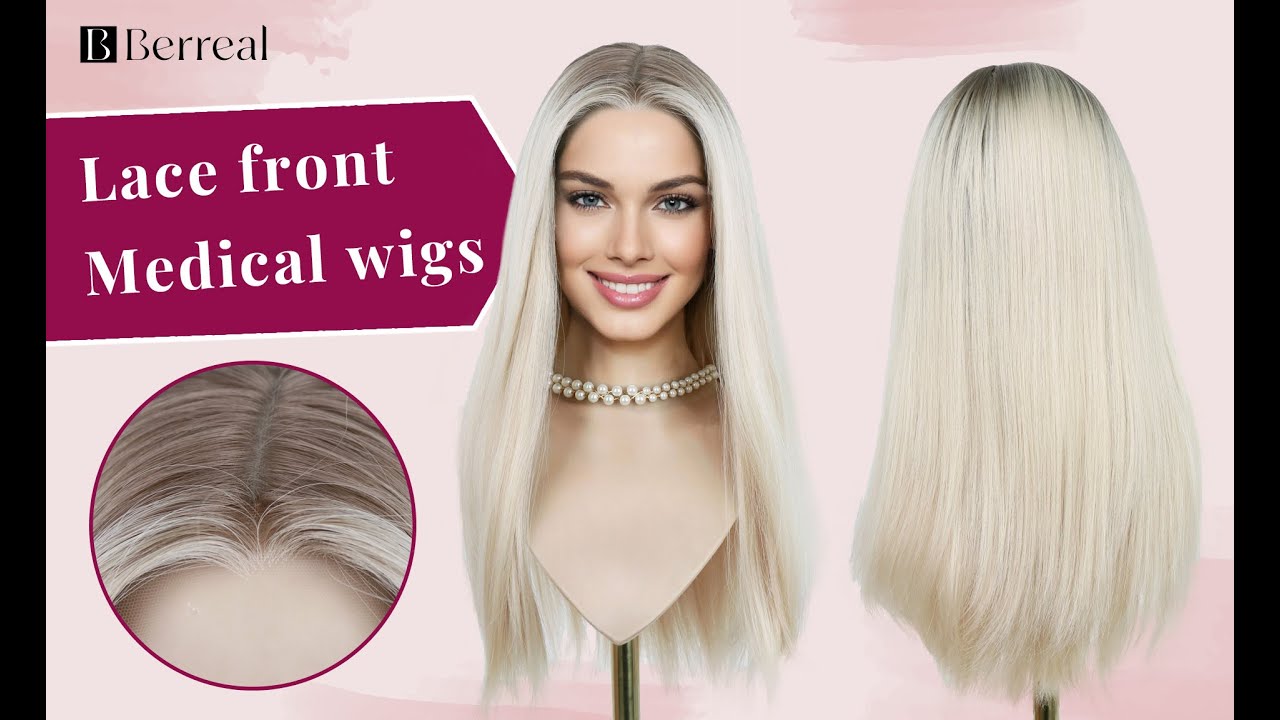 Lace front Medical wigs, made for hair loss.A special item for women ...