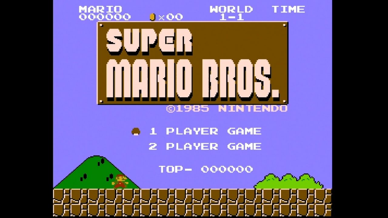 Let's Play Super Mario Bros sur Nintendo Nes/ Mini Nes - YouTube