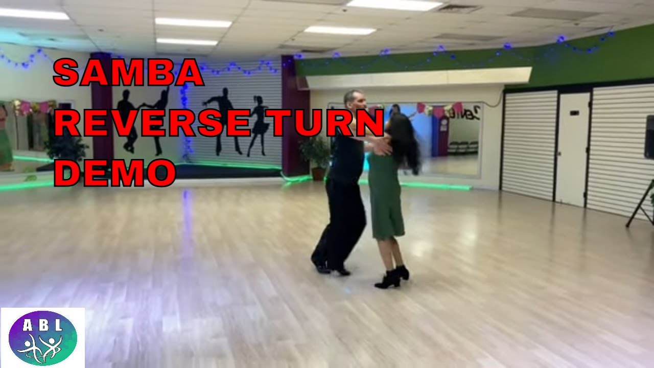 Samba Reverse Turn demo - YouTube