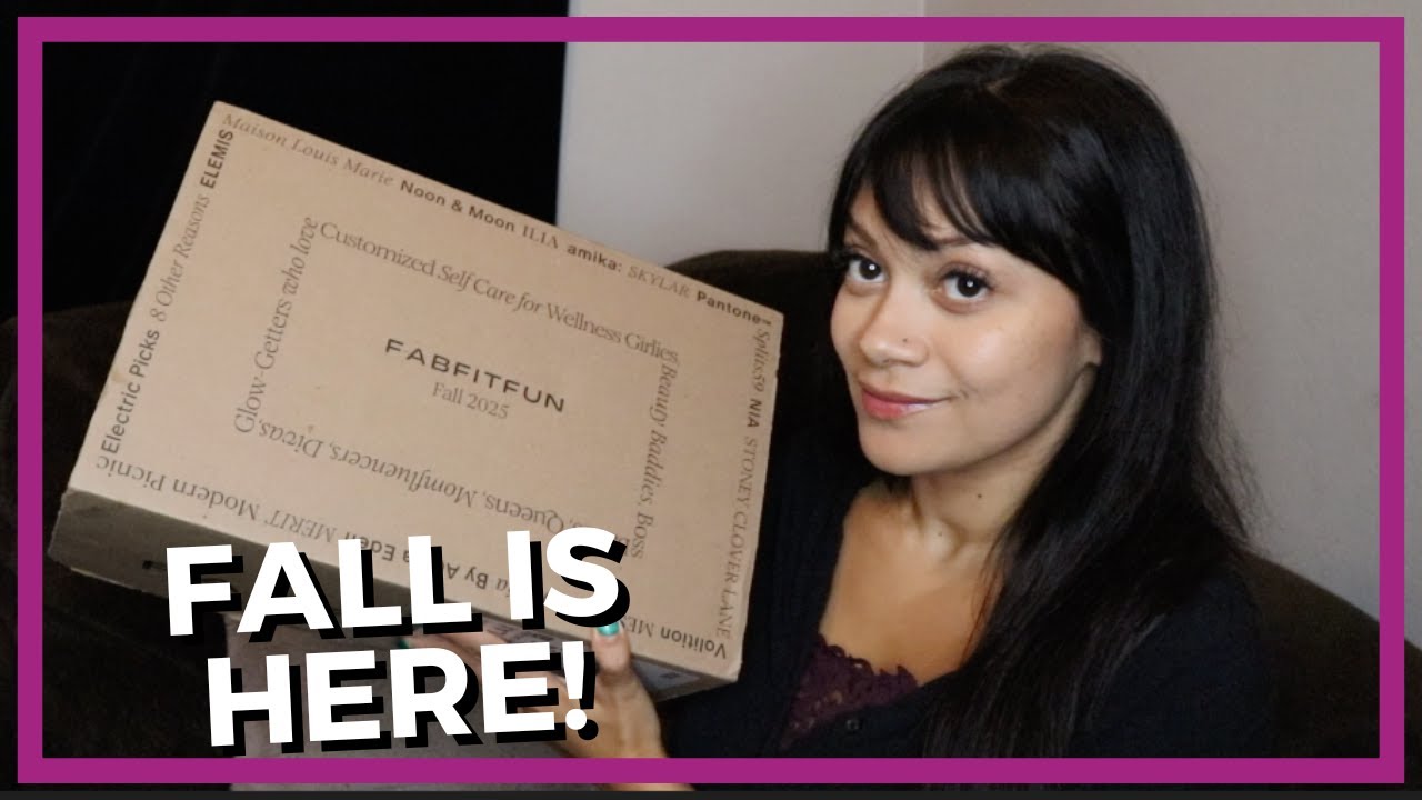 FabFitFun Fall 2025 Unboxing - YouTube