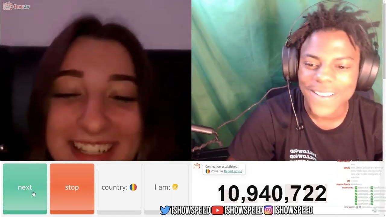 Ishowspeed Gets Really Mad On Omegle This Time Full Video Youtube