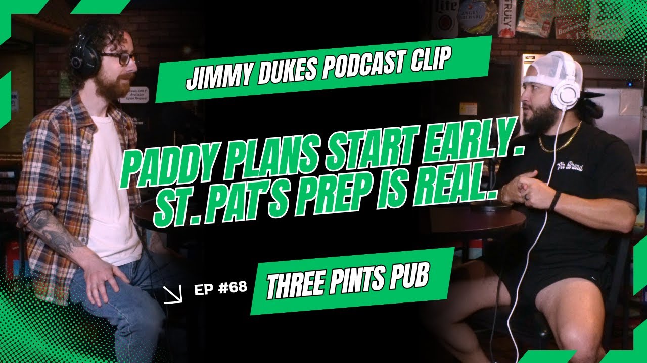 Paddy Plans Start Early. St. Pat’s Prep is Real. - YouTube