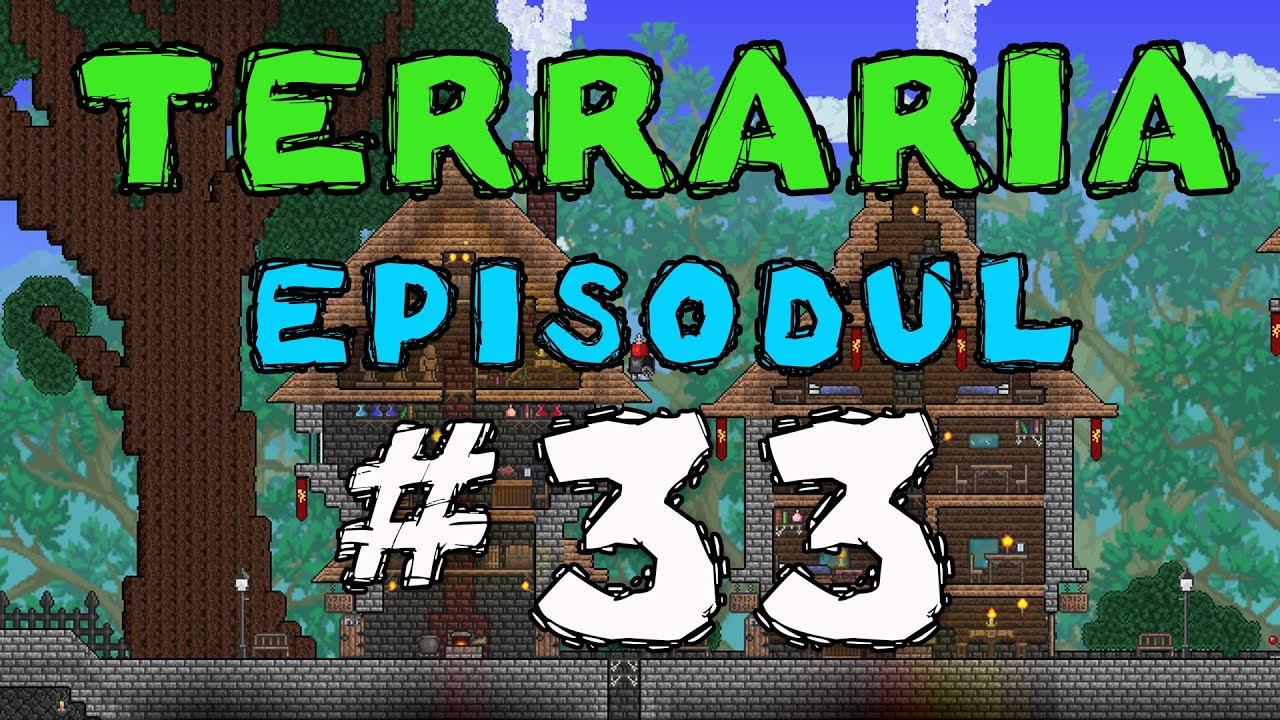 Terraria Romania 13 Episodul 33 Armura De Shroomite Youtube
