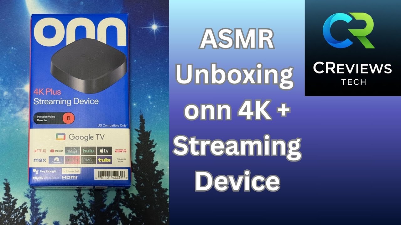 ASMR onn Budget Streaming Device Unboxing and Setup - YouTube