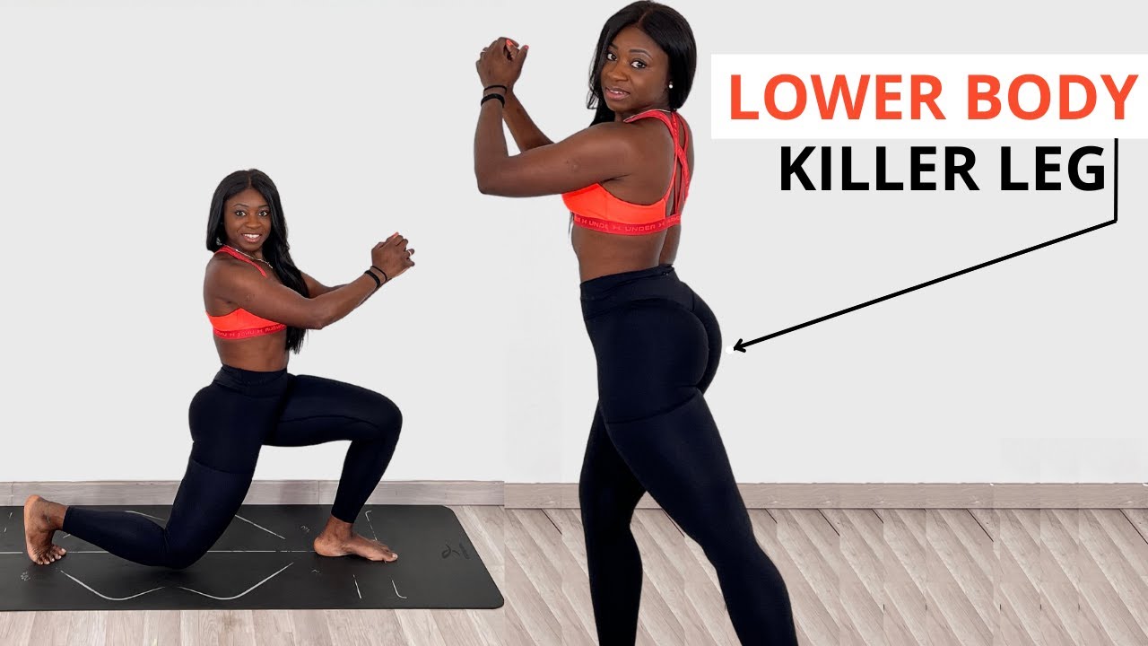 KILLER LEG DAY // Lower Body Strengthening Exercise Workout / NO ...