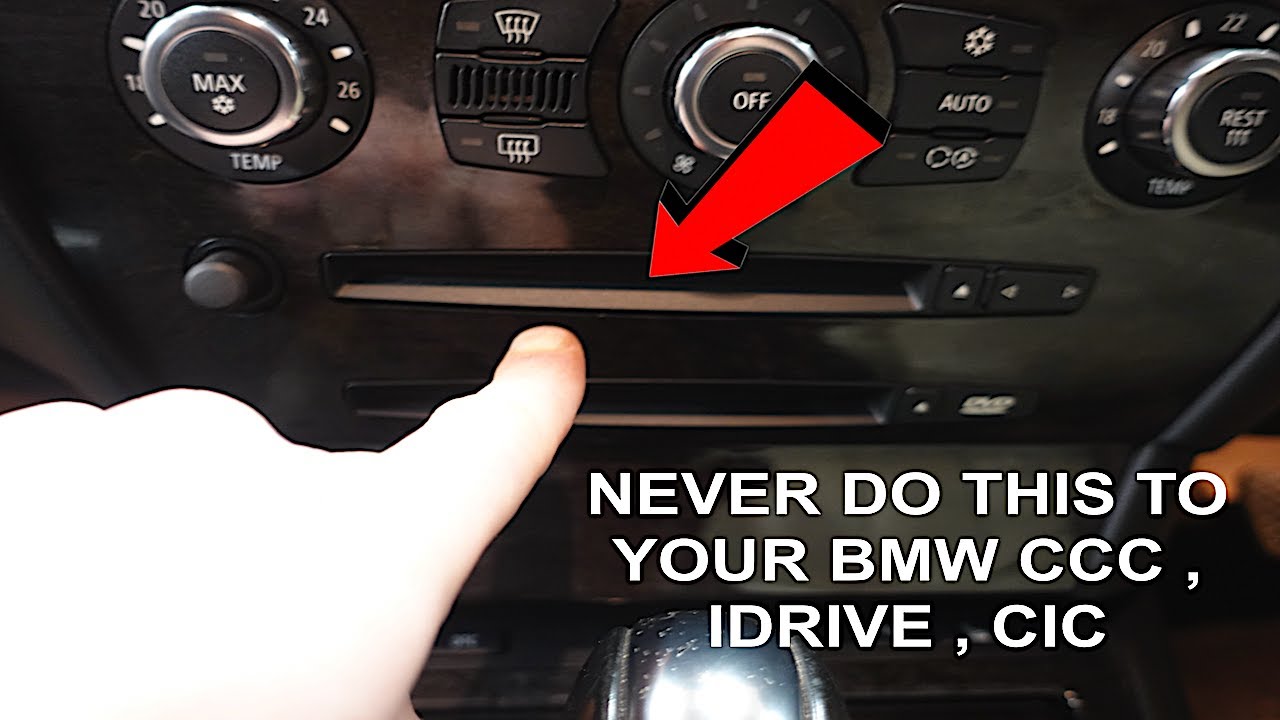 NEVER DO THIS TO YOUR BMW IDRIVE , CCC , CIC & HERES WHY - YouTube