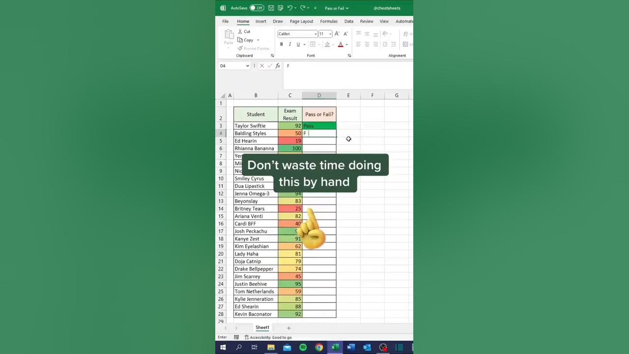 How To Use If Function In Excel Exceltricks Exceltips Iffunction