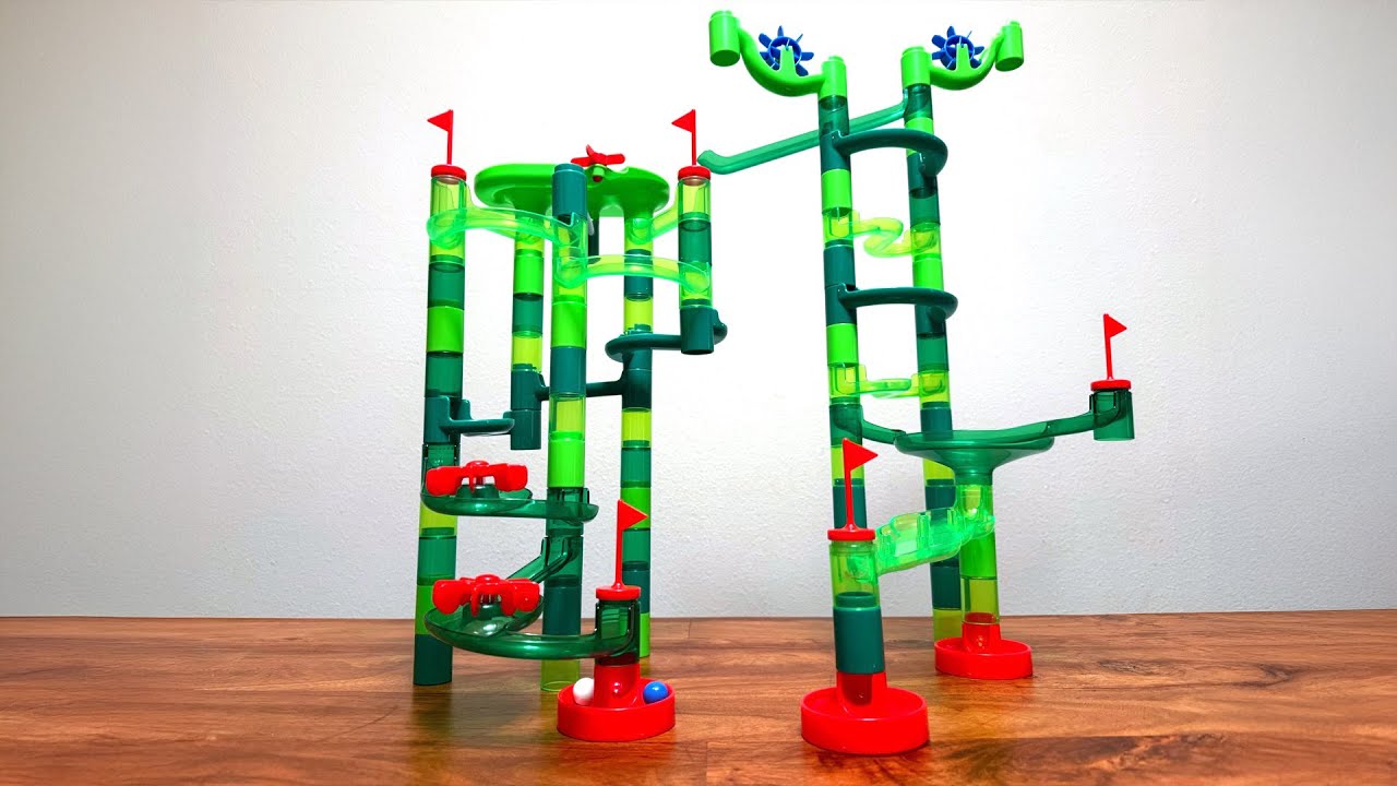 Mini Golf Marble Runs ☆ One Shots ☆ ASMR - YouTube