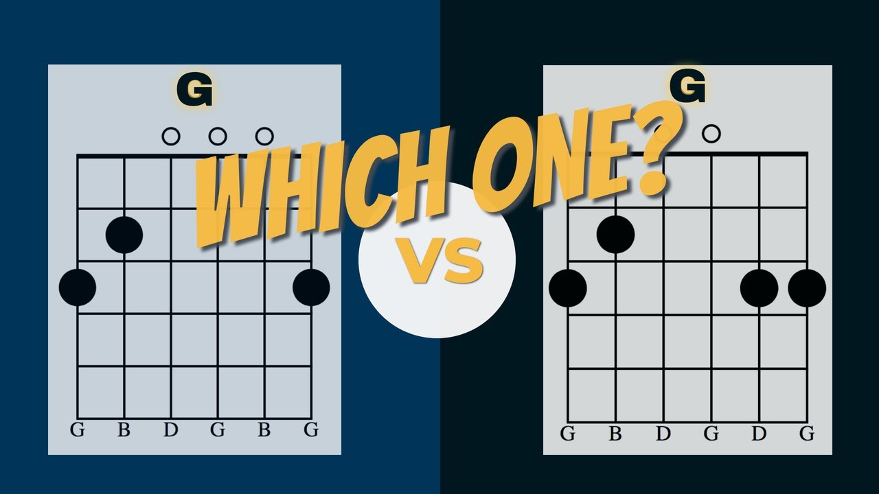 Which G is the right one? - YouTube