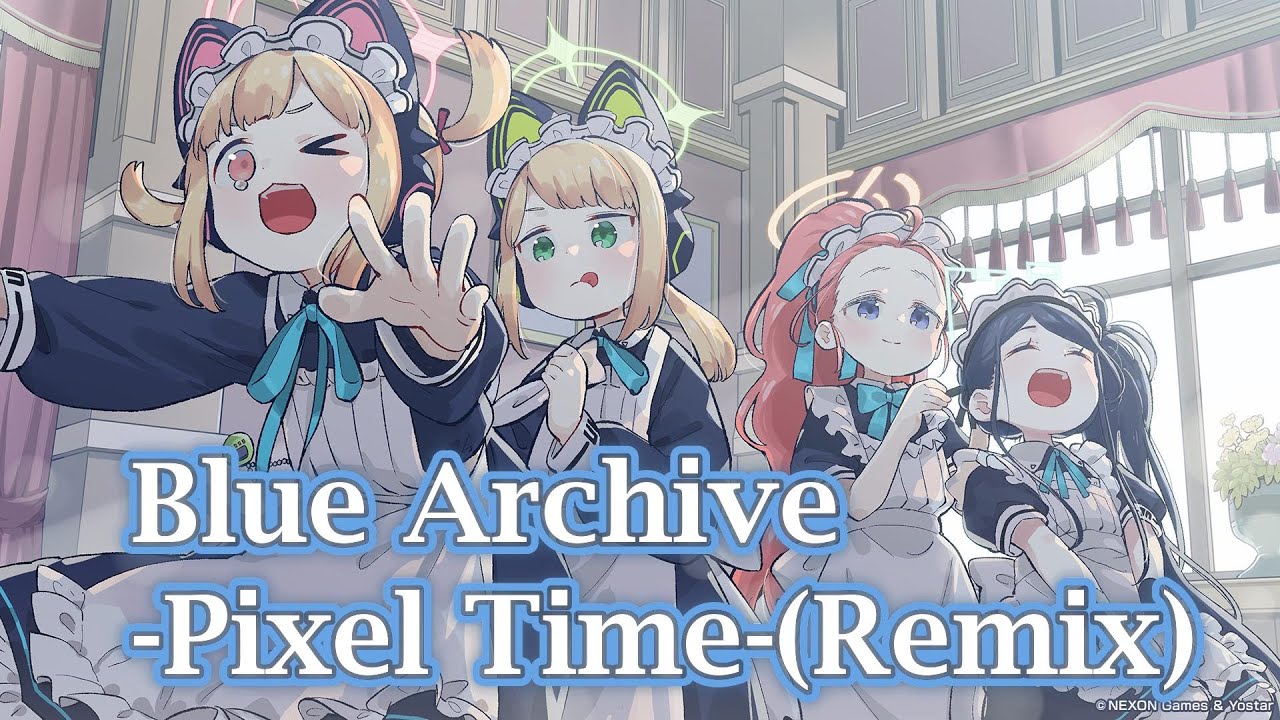 【ブルーアーカイブ】 Pixel Time (Koull Remix) Blue Archive Fan made - YouTube