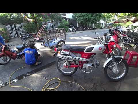 Honda CL 50, 1968. Hoi An, Vietnam. 108 - YouTube