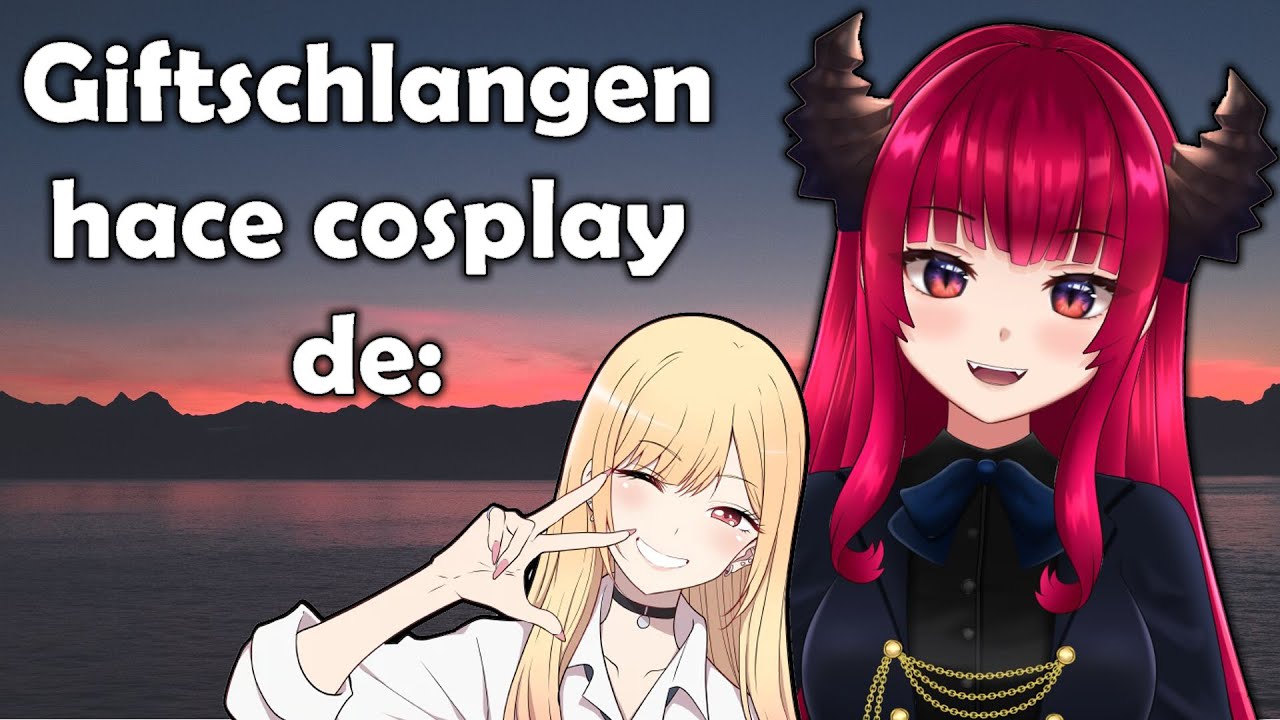 Giftschlangen hace cosplay Kitagawa Marin [Indie] [Vtuber] - YouTube