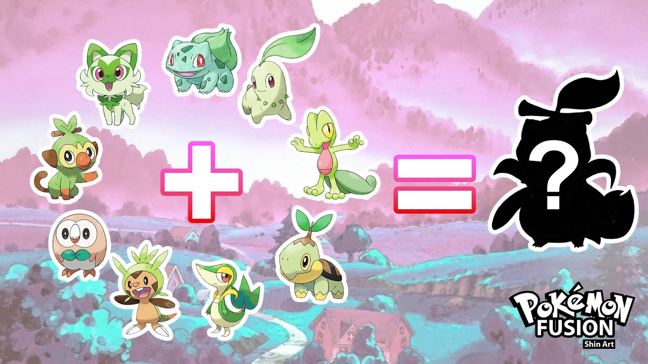 Wow Starter Pokemon Fusion Gen 1 9 Grass Type Youtube