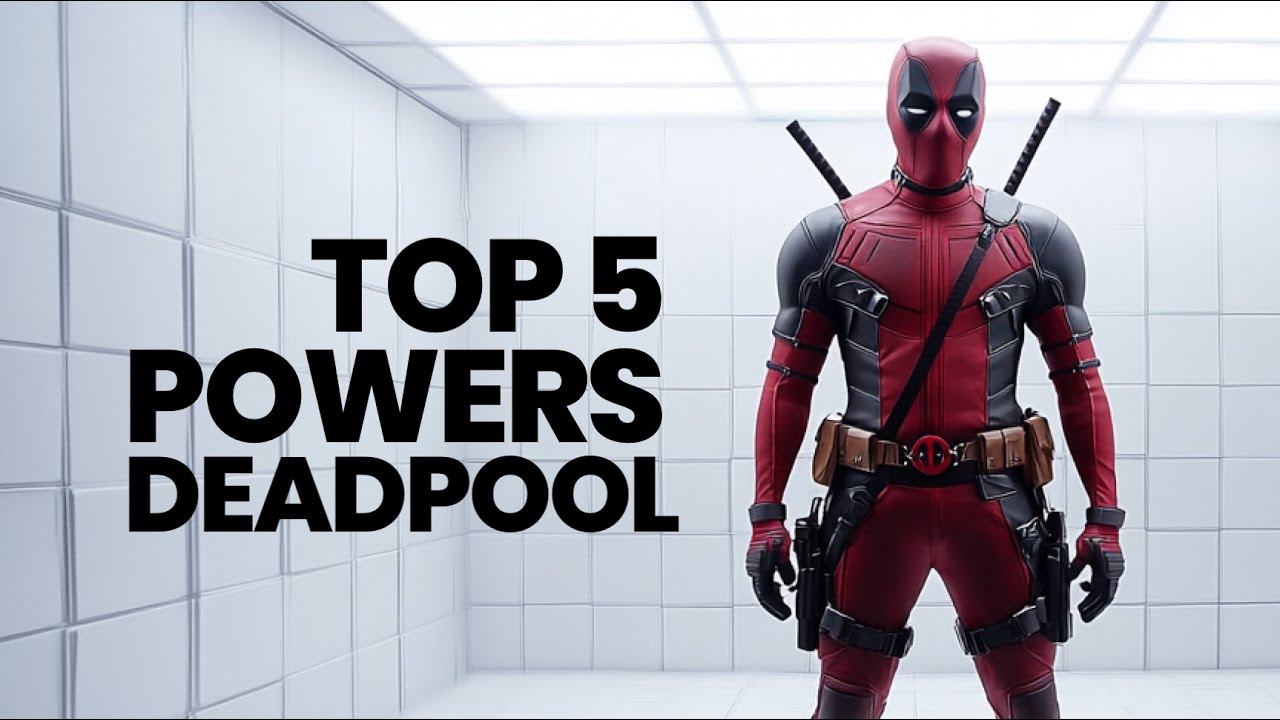 Top 5 Powers Deadpool⚔️ Marvel’s Merc with a Mouth #deadpool #superhero ...