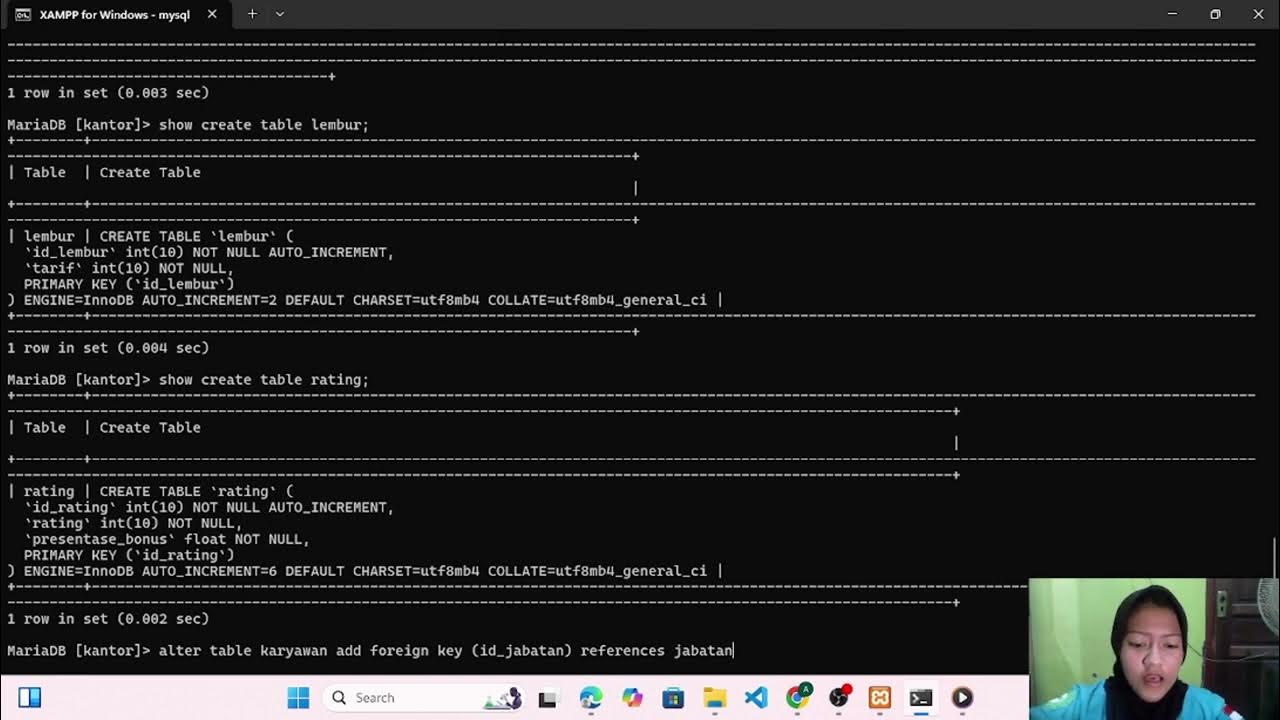 TUGAS DATABASE MYSQL - YouTube