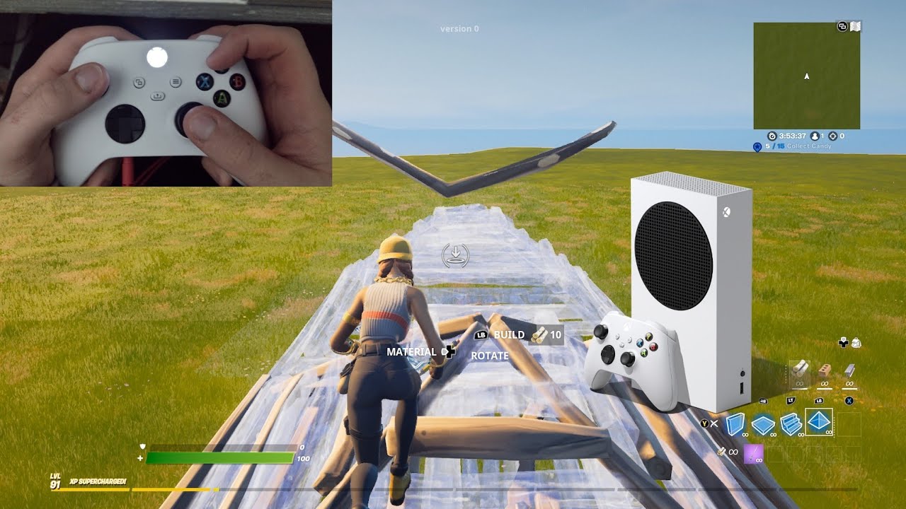 Xbox Series S Fortnite Season 8 *HANDCAM* (4K 60FPS Gameplay) - YouTube