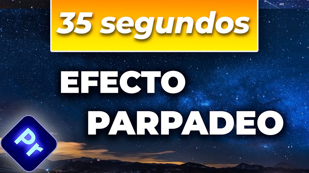 Cómo hacer el efecto Parpadeo en Premiere Pro (Tutorial rápido) - YouTube