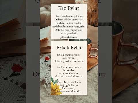 Kız ve Erkek Evlat – Ailenin En Güzel Emanetleri 💖👨‍👩‍👧‍👦 #Shorts
