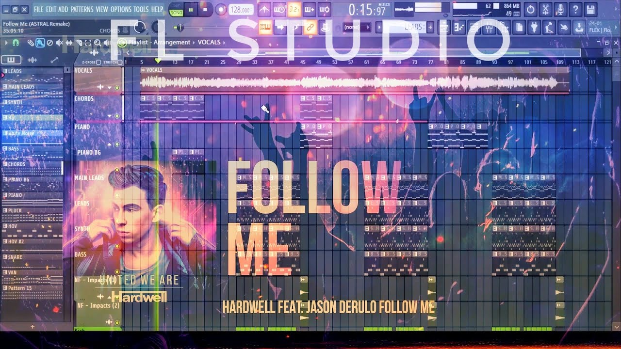 HARDWELL - Follow Me (ASIF ASTRAL Remake) + FLP Download - YouTube