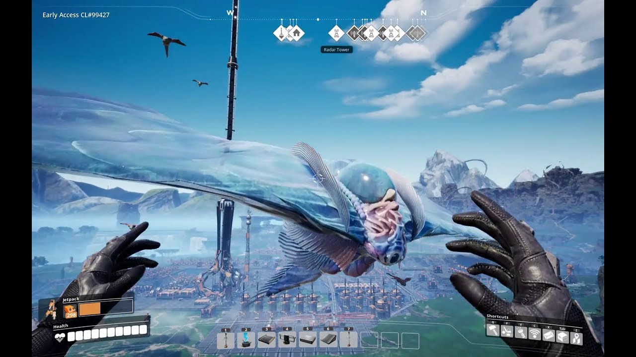 Satisfactory - Sky Manta Ride - YouTube