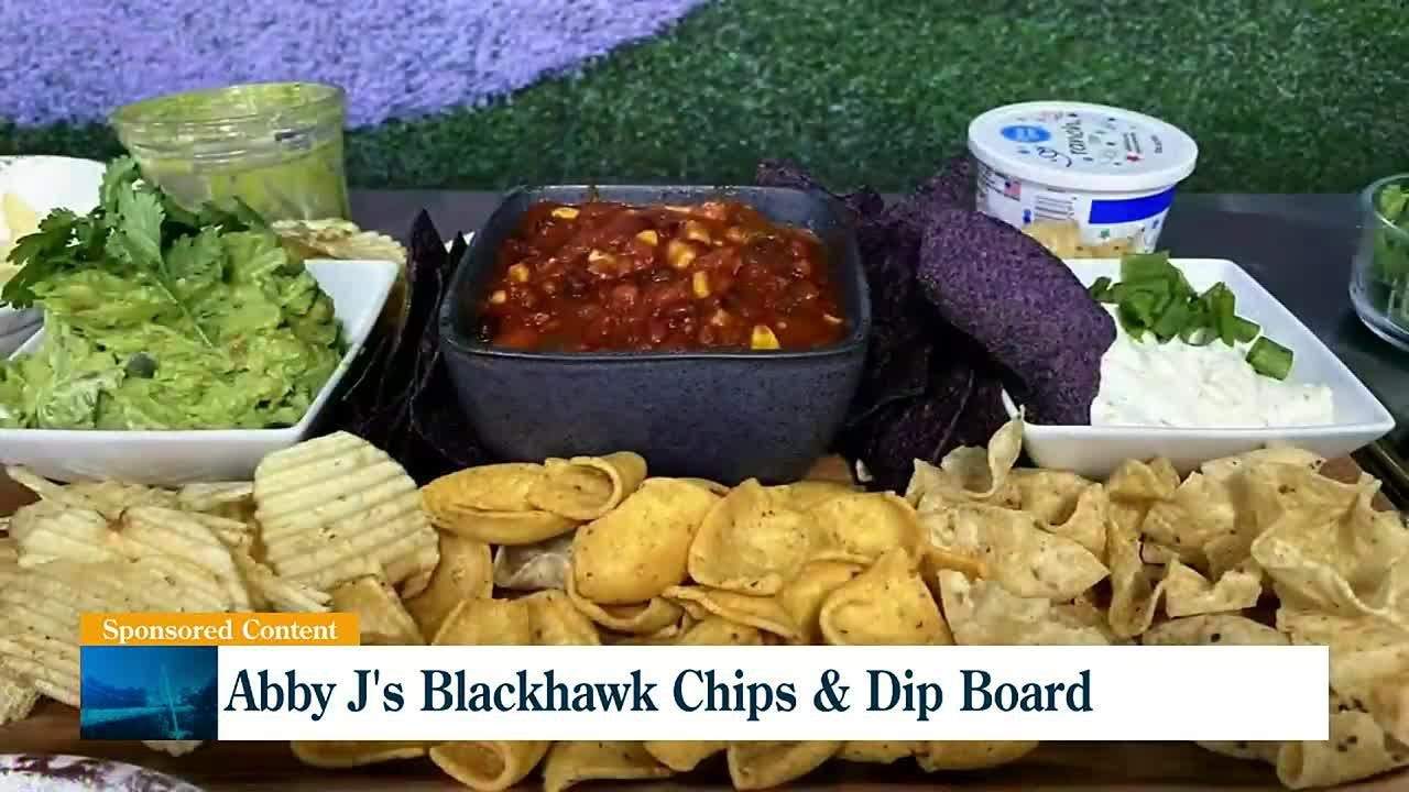 Abby J's Blackhawk Chips & Dip Board - YouTube
