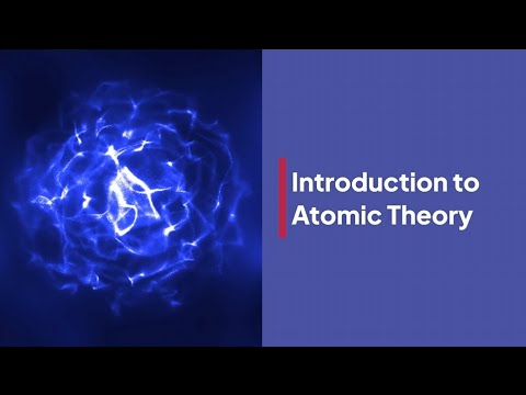 001 - Introduction to Atomic Theory - GCSE Chemistry - YouTube