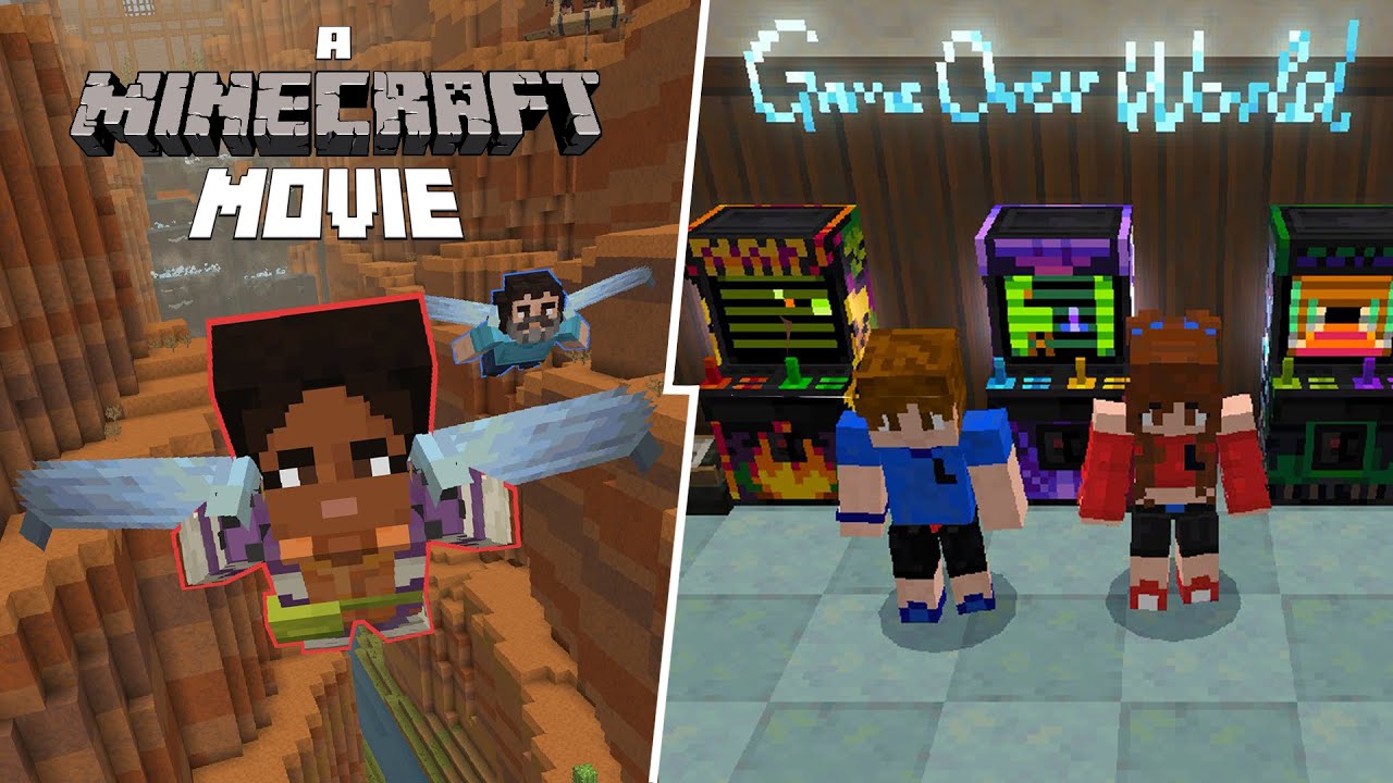 DOMANI ESCE IL FILM DI MINECRAFT 🤩 Proviamo la MAPPA GRATIS A Minecraft ...