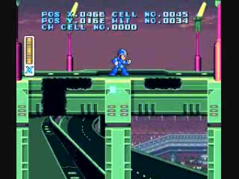 Mega Man X - Unused Map Editor - YouTube