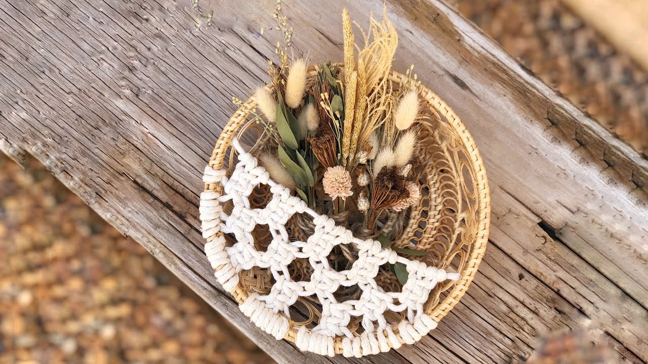 Tutorial macrame fácil para principiantes. - YouTube