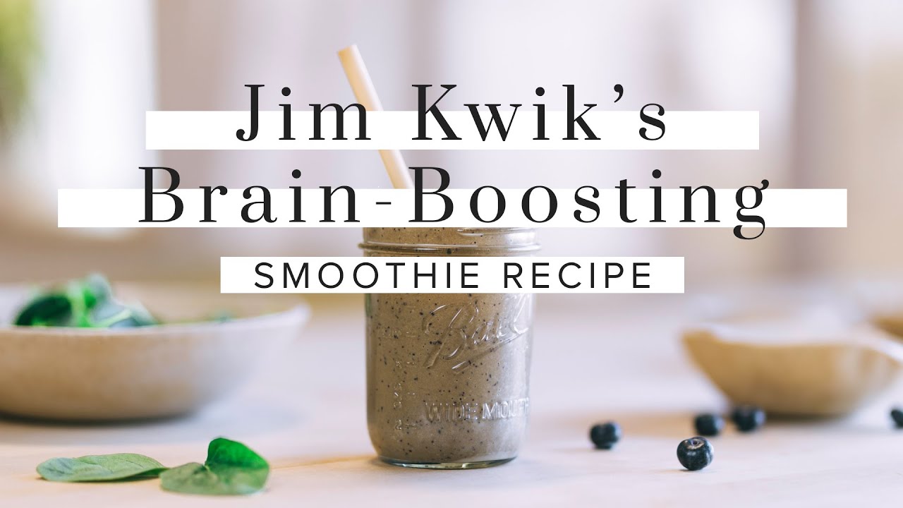 Jim Kwik's Brain Boosting Smoothie Recipe - YouTube