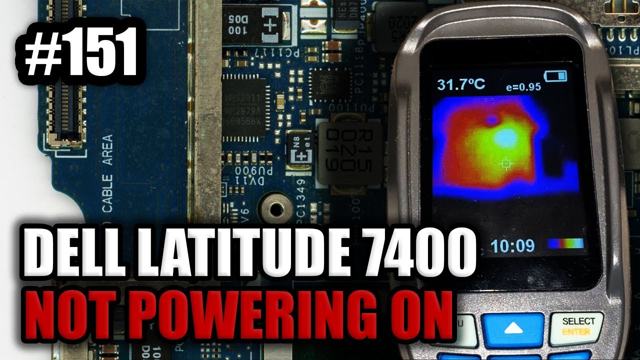 DELL LATITUDE 7400 - NOT POWERING ON - YouTube