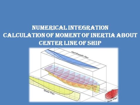 Lecture 16 Numerical integration Calculation of moment of inertia about ...