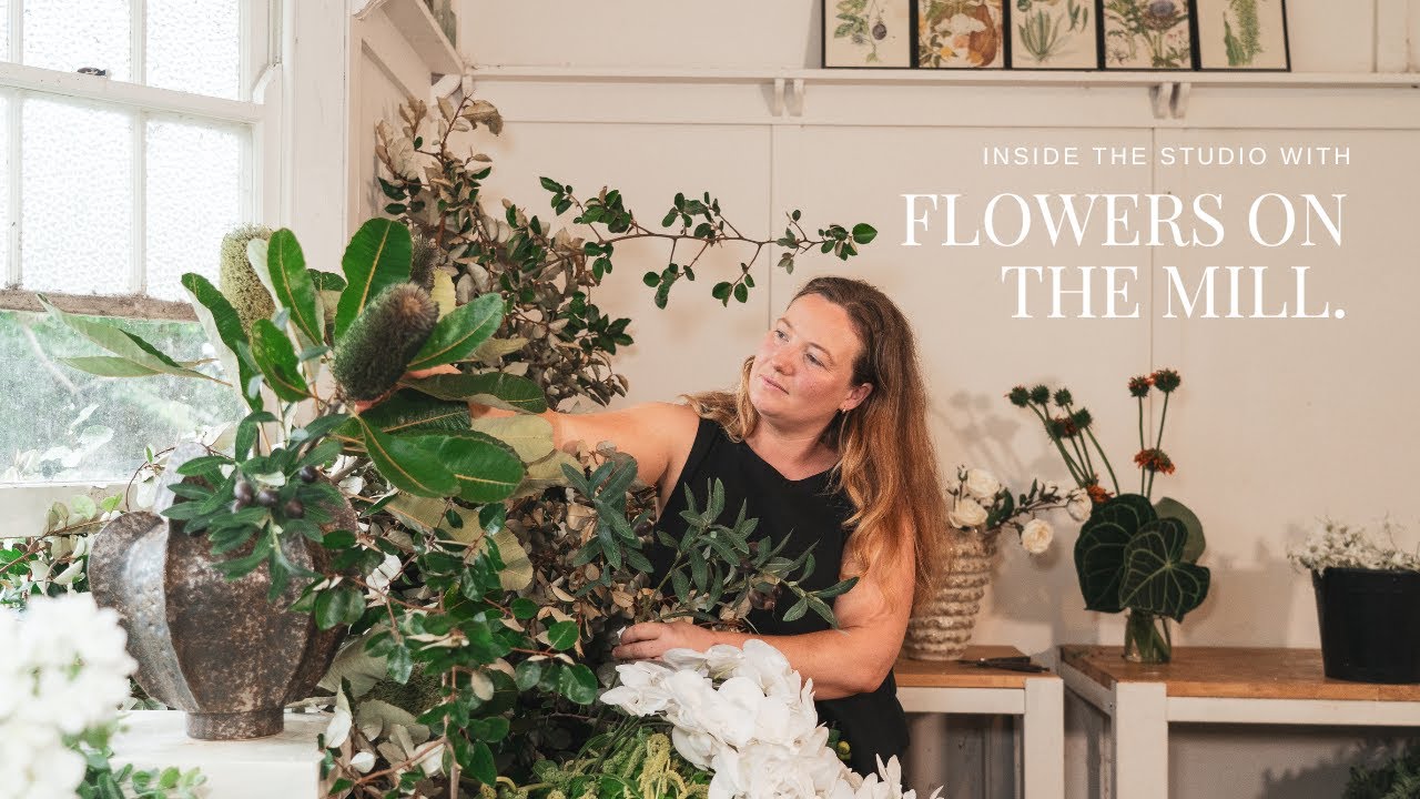 Inside the Floral Studio with Flowers on the Mill - YouTube