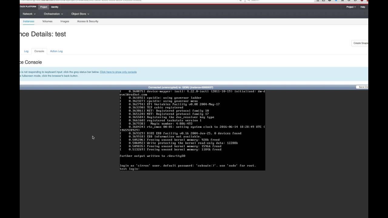 OpenStack: Add New Project/User/Network via Horizon - YouTube