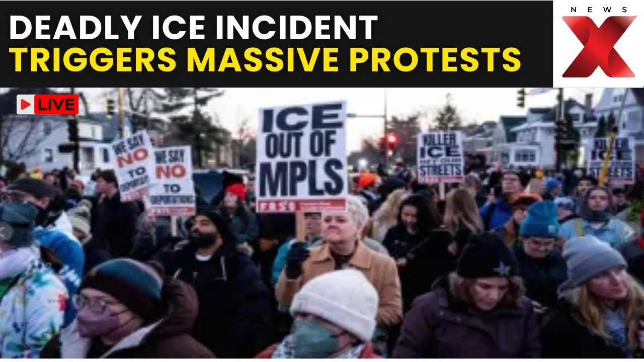 ICE Shooting LIVE | Video Of ICE Shooting Ignites Protests In ...